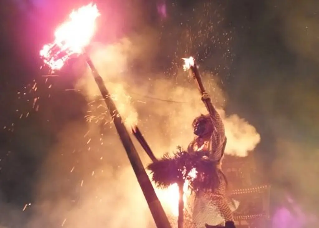 Casting out “demons”, the symbol of worldly passions, and repenting ...